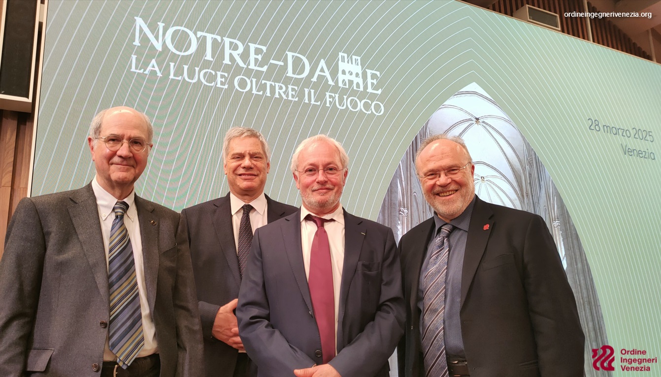 L’Ordine Ingegneri all’evento sul restauro di Notre-Dame organizzato ...